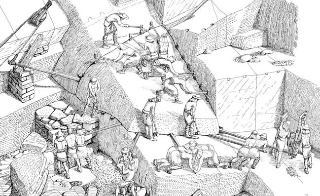 Quarrying Stones for Construction Works - How it's made to our houses