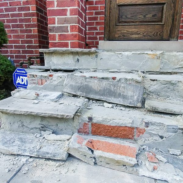 Stone Entrance Stairs Toronto - Stonework | Stoneworks | Stone Masonry